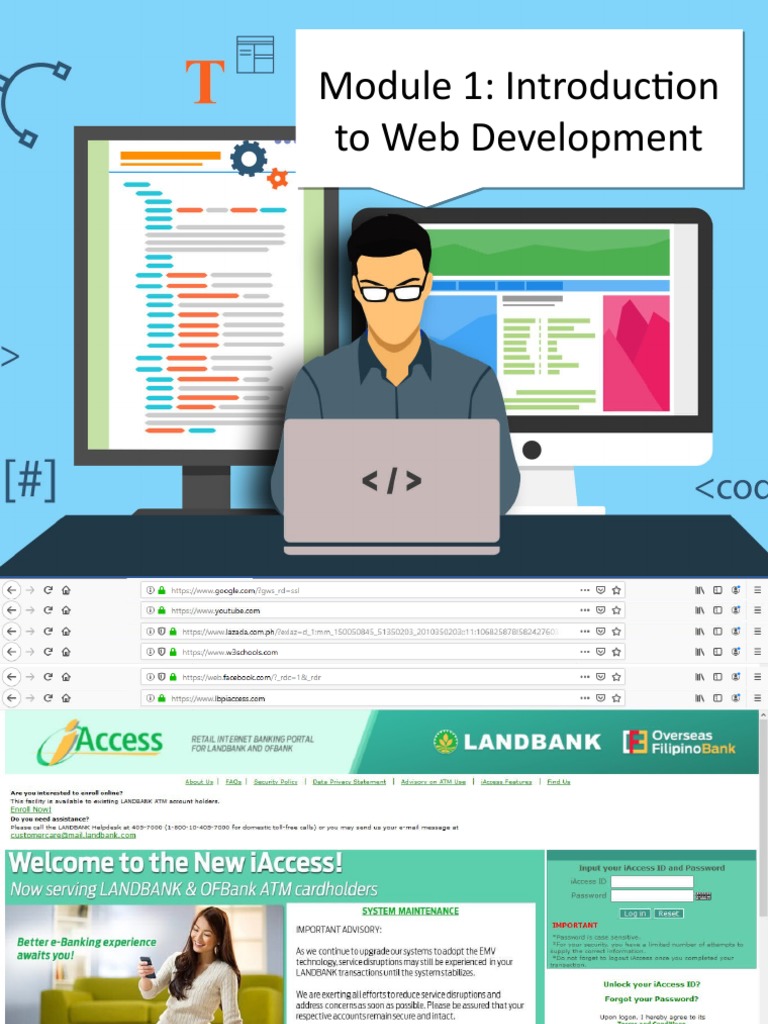 Module 1: Introduction To Web Development Module 1: Introduction To Web Development | PDF ...