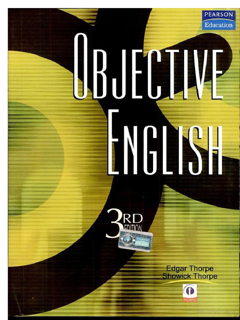 Objective English Thorpe Google Books | PDF