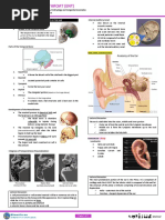 ENT Anatomy and Hearing Disorders Guide | PDF | Ear | Hearing Loss