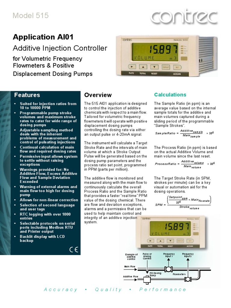 515 AI01 AP Additive Controller | PDF | Relay | Electrical Engineering