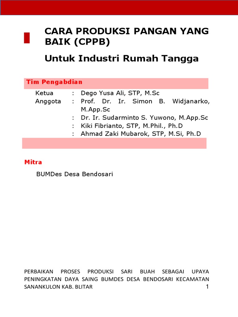 Modul CPPB 2 R Dego Yusa | PDF