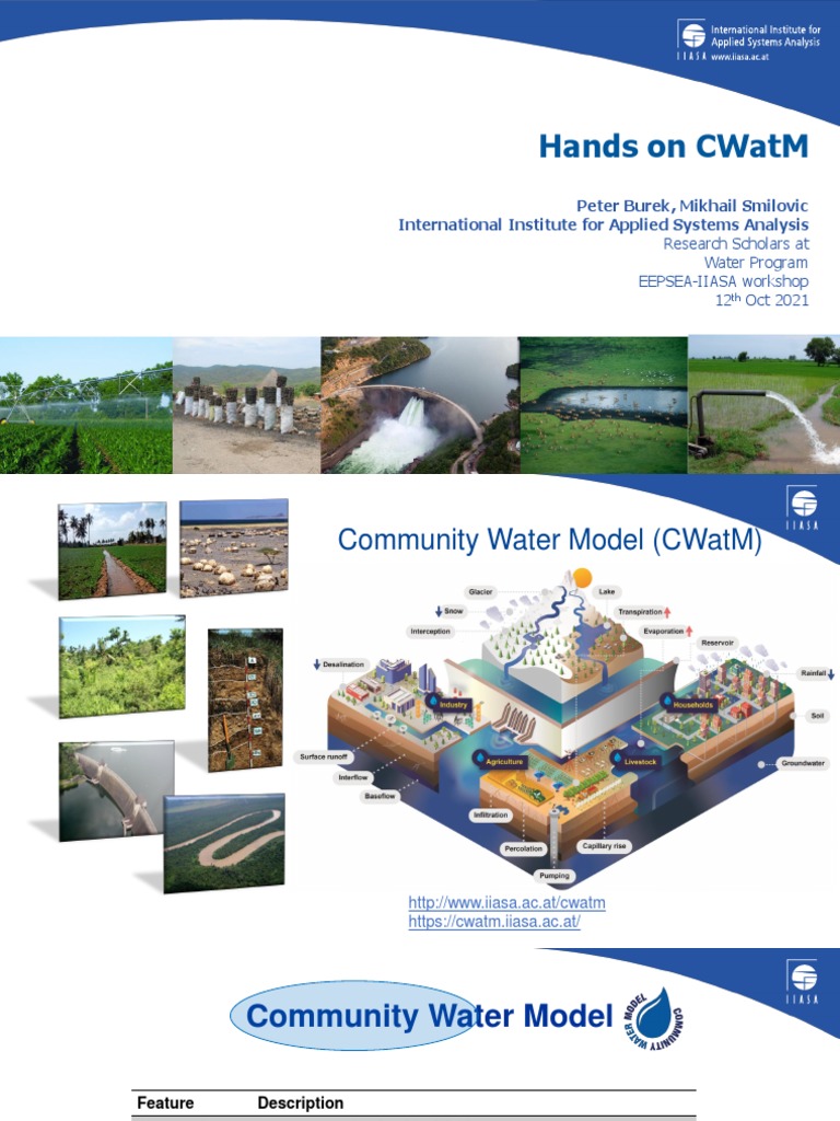 Workshop - Preparation Cwatm | PDF | Zip (File Format) | Python ...