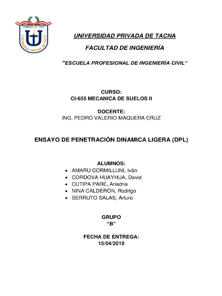 PDF Ensayo de DPL DD | PDF
