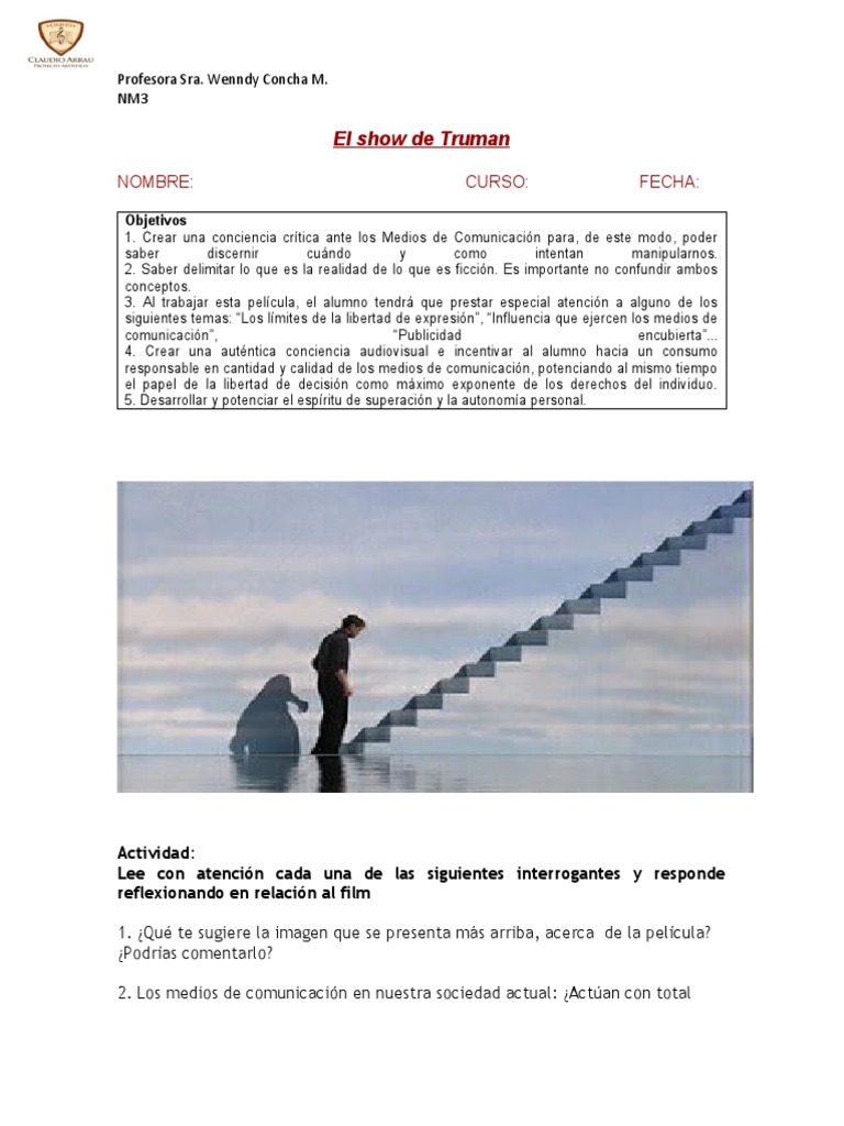 Guía El Show de Truman | PDF | Harry S. Truman