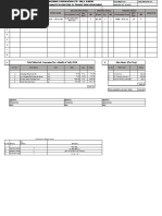 Tool Life Monitoring Sheet: Machine No. No. of Cutting Edge Insert Name ...