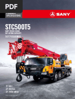 SANY STC800 80 Ton Crane Load Chart | PDF | Crane (Machine ...