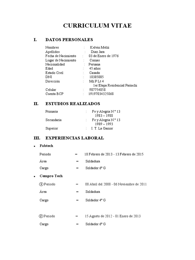 CV Kelvin | PDF