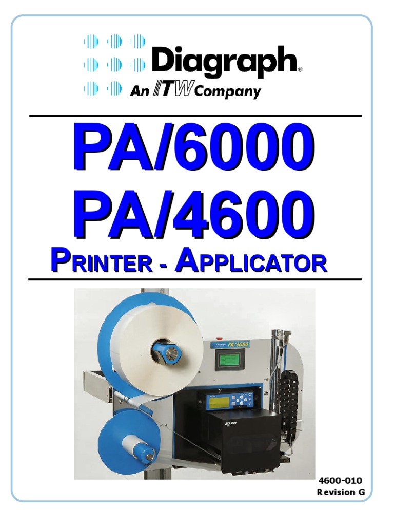 PA4600 & PA6000 User Manual - Rev G | PDF | Electric Motor | Power Supply