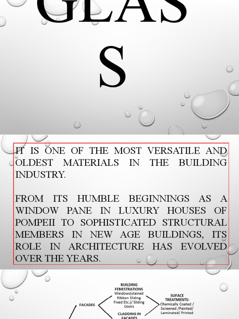 1 Glass | PDF | Glasses | Building Materials