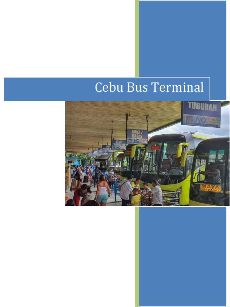 Bus Terminal | PDF | Transport | Bus Transport