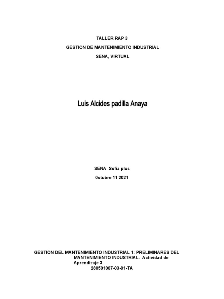 Actividad 3 Rae | PDF | Software | Ingeniería de confiabilidad