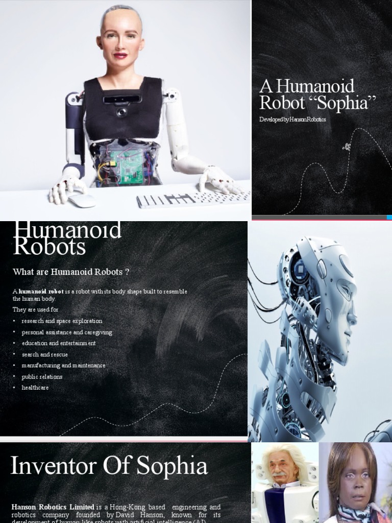 A Humanoid Robot "Sophia": Developed by Hanson Robotics | PDF ...