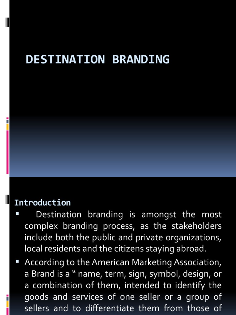 Lecture 10 Destination Branding | PDF | Brand | Microeconomics