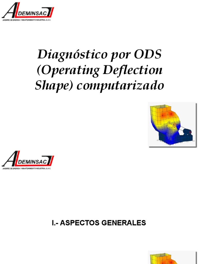 ODS (Operating Deflection Shape) | PDF | Frecuencia | Fuerza