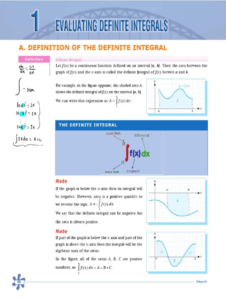 Definite Integral | PDF
