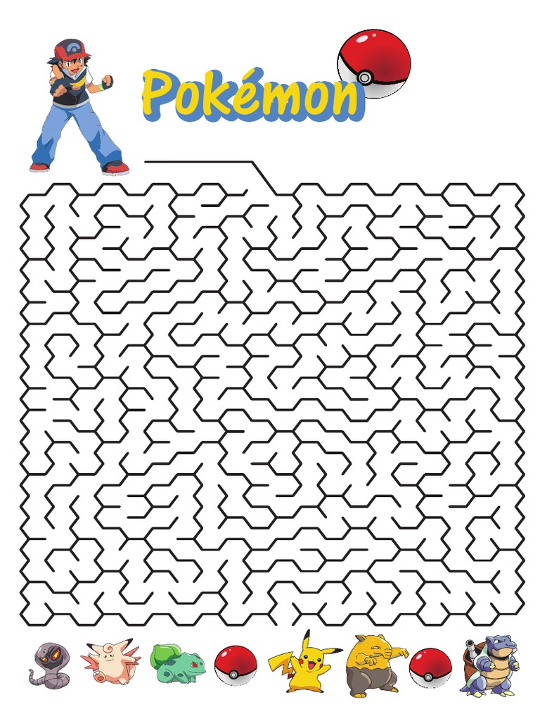 Pokemon Maze | PDF