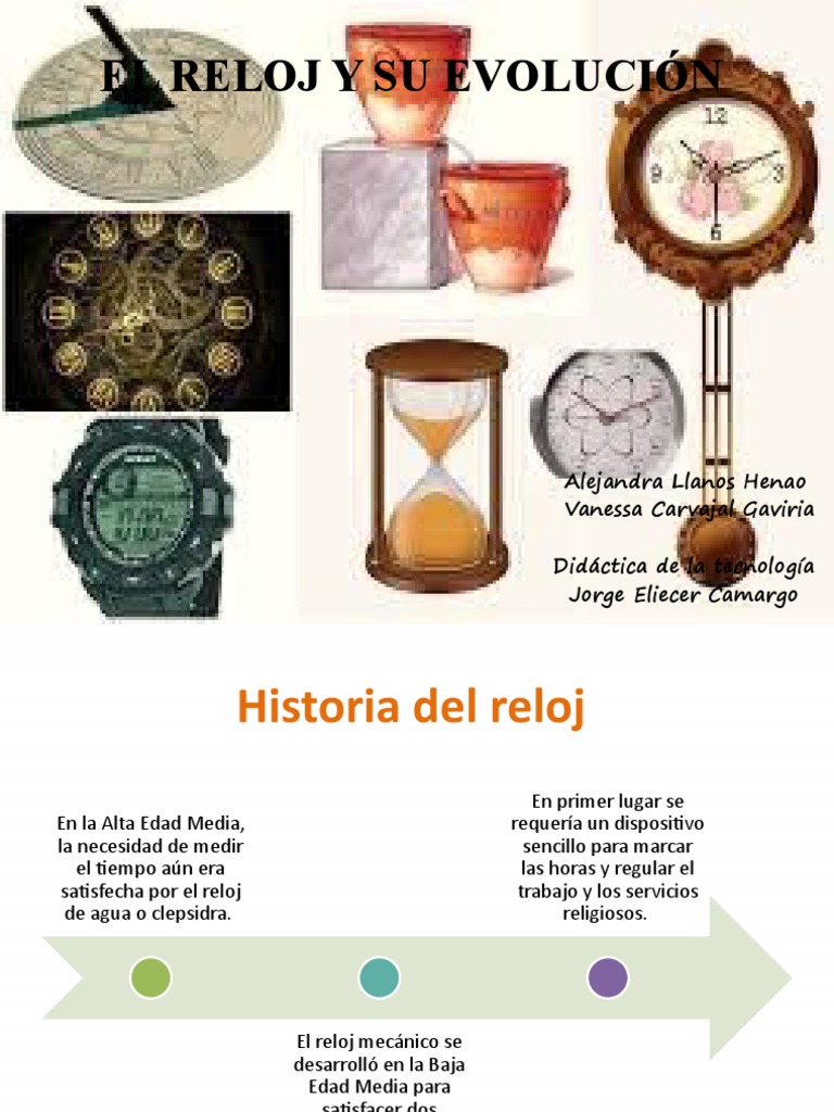 Evolución del reloj a través de la historia | PDF