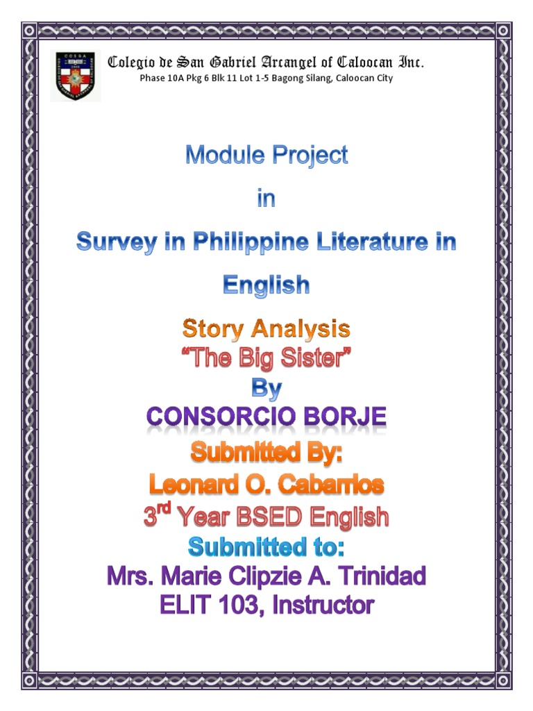 Project Module 2 in Philippine Lit | PDF