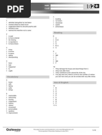 Gateway To The World b2 Workbook Answer Keys | PDF | Language Arts ...