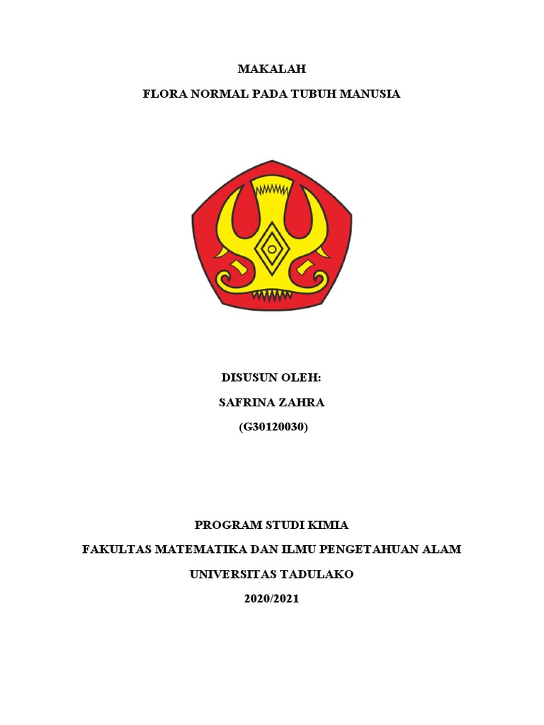 G30120030 - Flora Normal Pada Tubuh Manusia | PDF