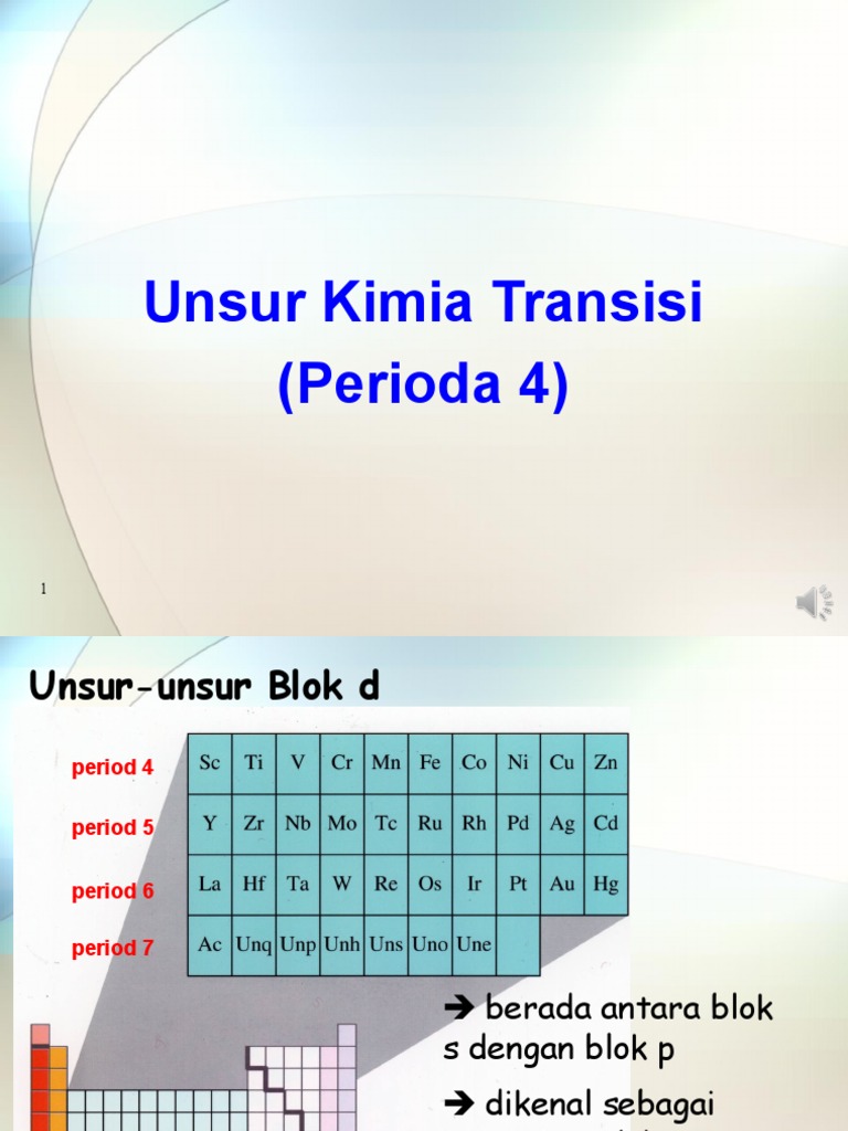 Unsur Periode 4 Rec | PDF