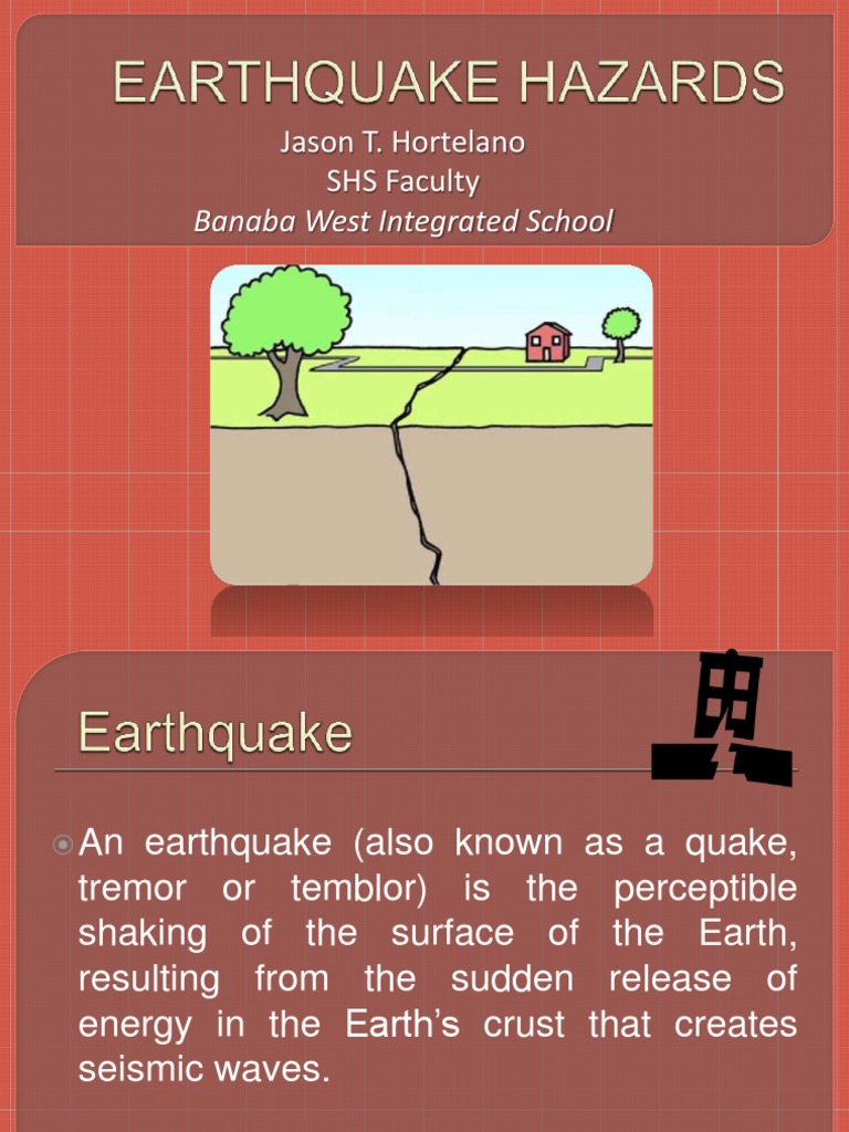 Earthquake Hazards and Risk Reduction Methods | PDF | Earthquakes ...