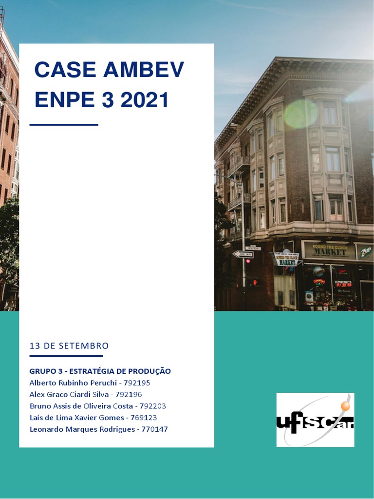 Case Ambev Grupo3 | PDF | Análise SWOT | Business
