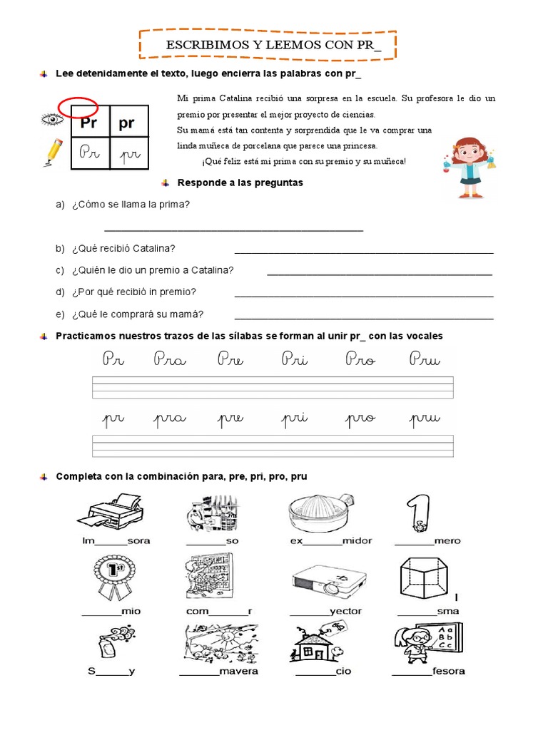 Pra Pre Pri Pro Pru | PDF