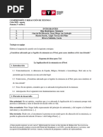 Formato de Caratula Utp Actualizado | PDF