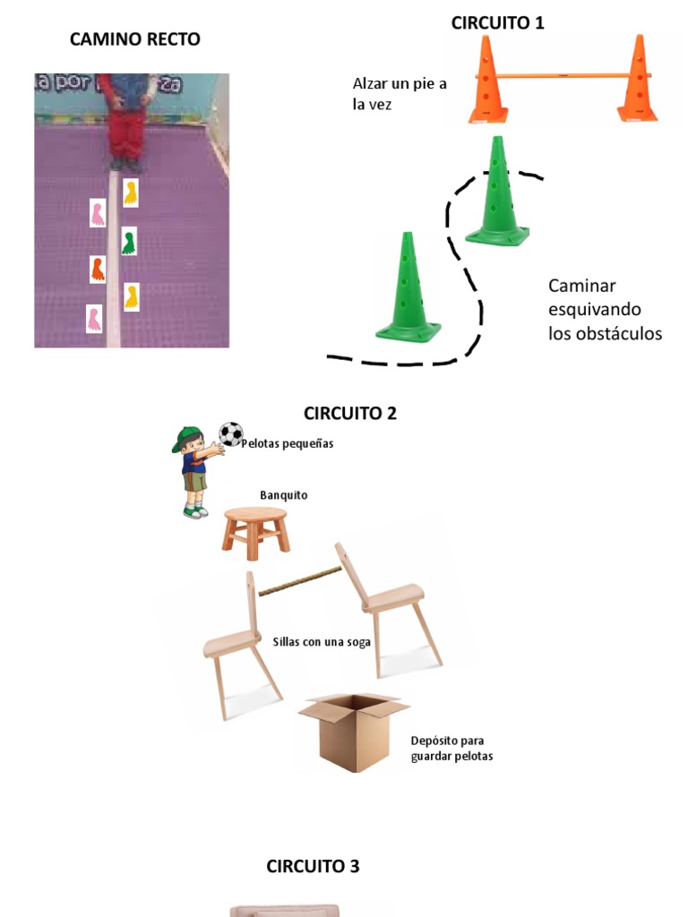 Circuitos Motrices para Niños | PDF