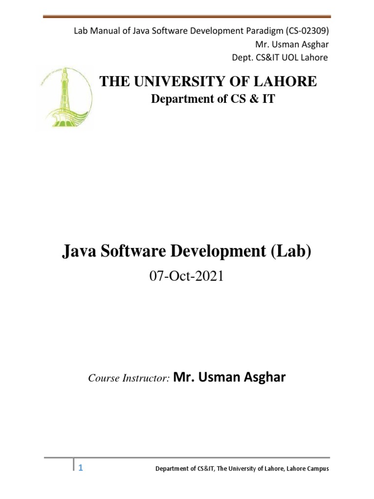 Java Lab 3 Pdf Method Computer Programming Parameter Computer