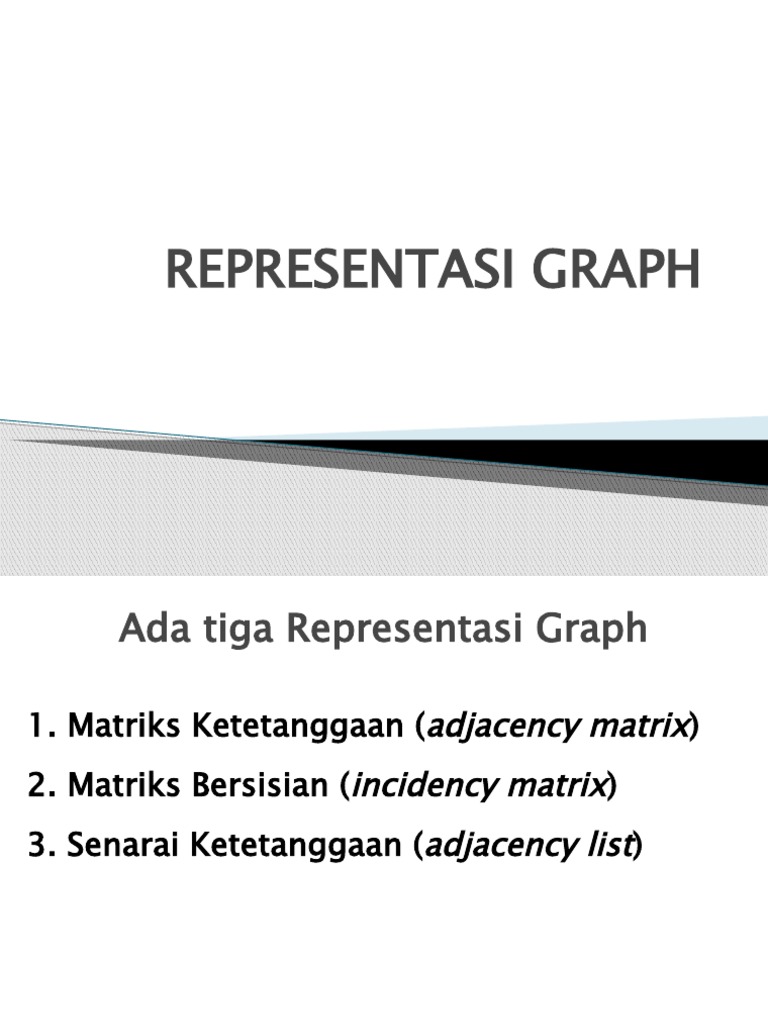 11 Representasi Graph | PDF