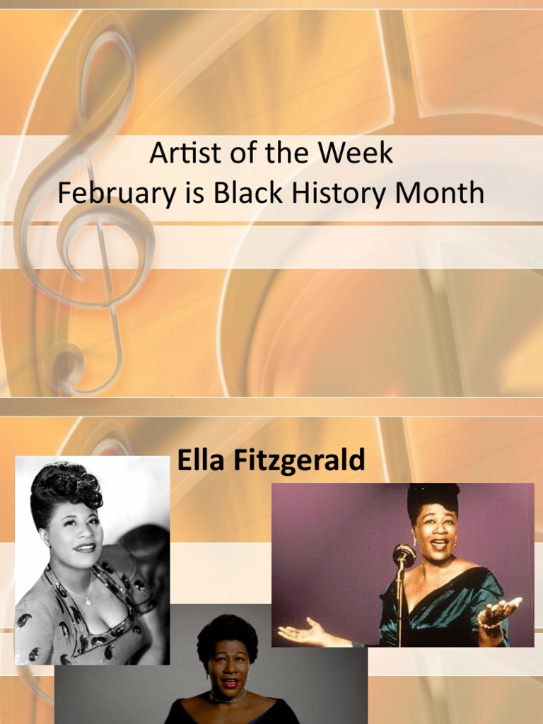 Ella Fitzgerald Powerpoint February 2021 | PDF
