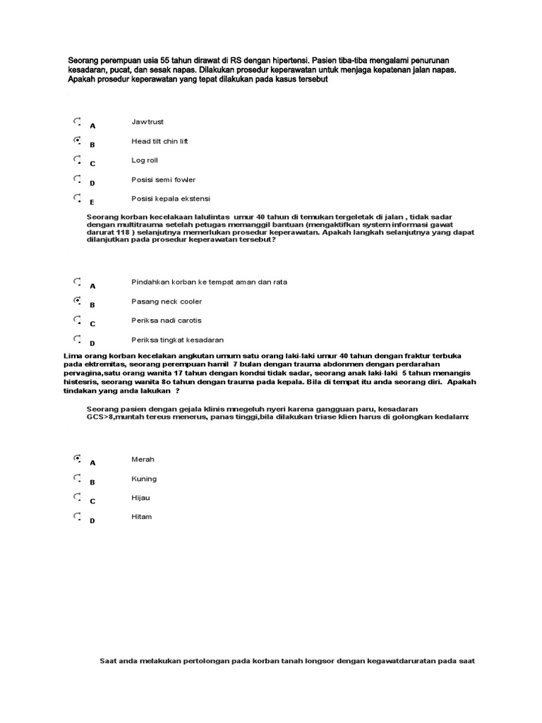 Soal UTS Gadar | PDF