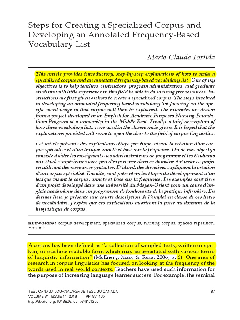 CORPUS | PDF | Sciences cognitives | Linguistique