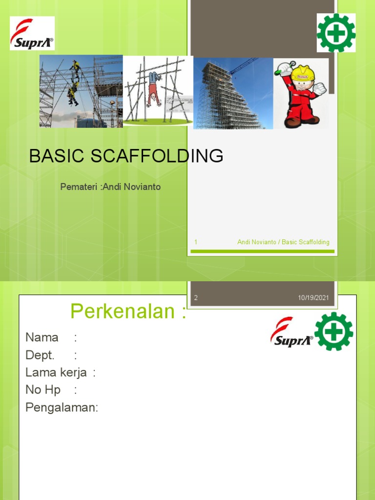 Basic Scaffolding | PDF