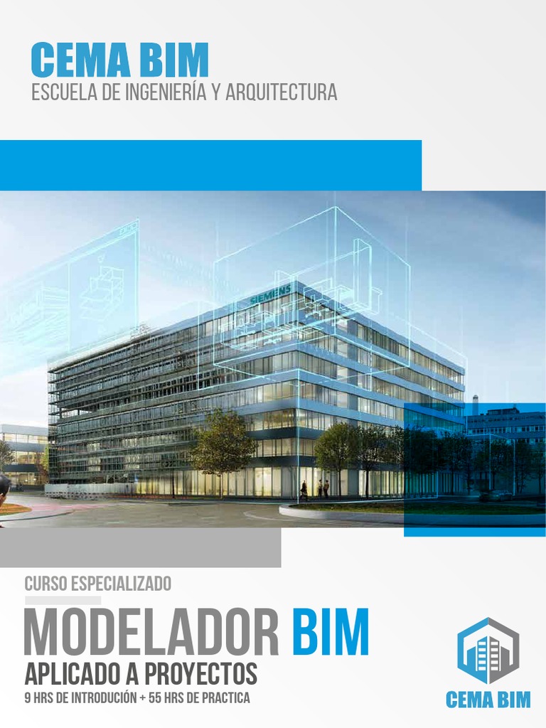 Modelador Bim Brochure | PDF | Autodesk Revit | Sectores Economicos