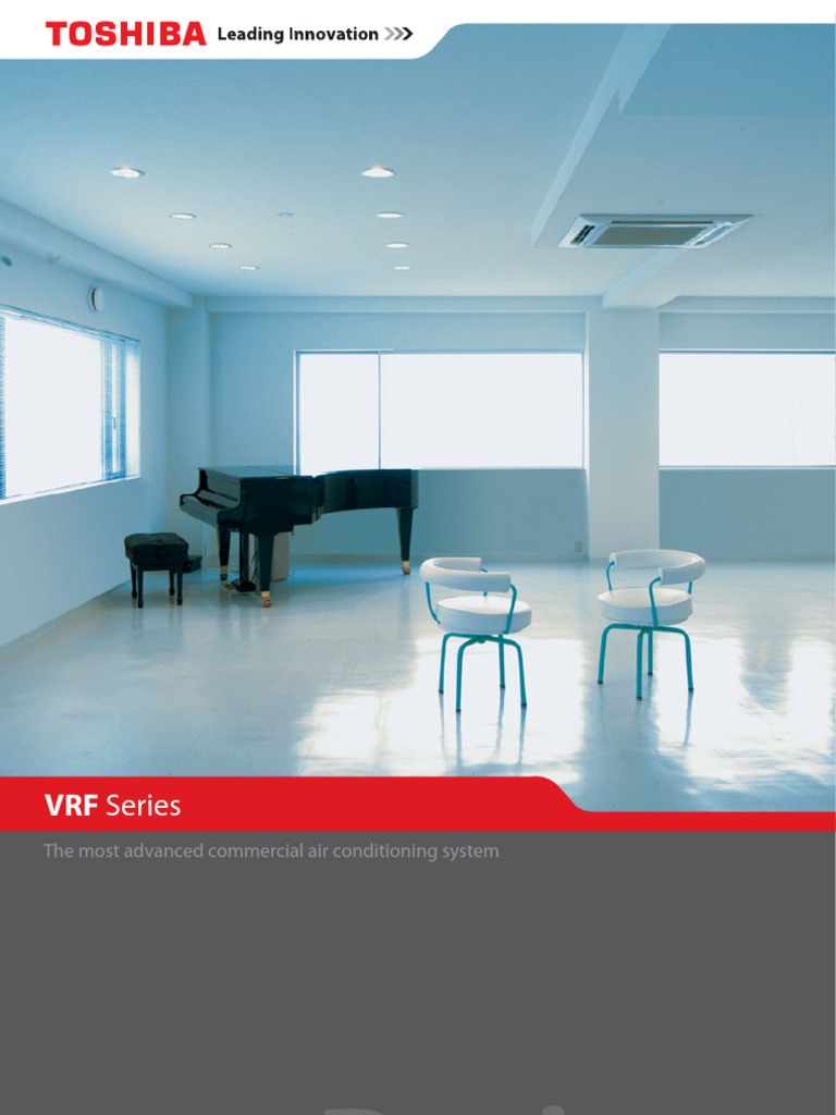 toshiba-VRF Brochure | PDF | Air Conditioning | Heat Pump