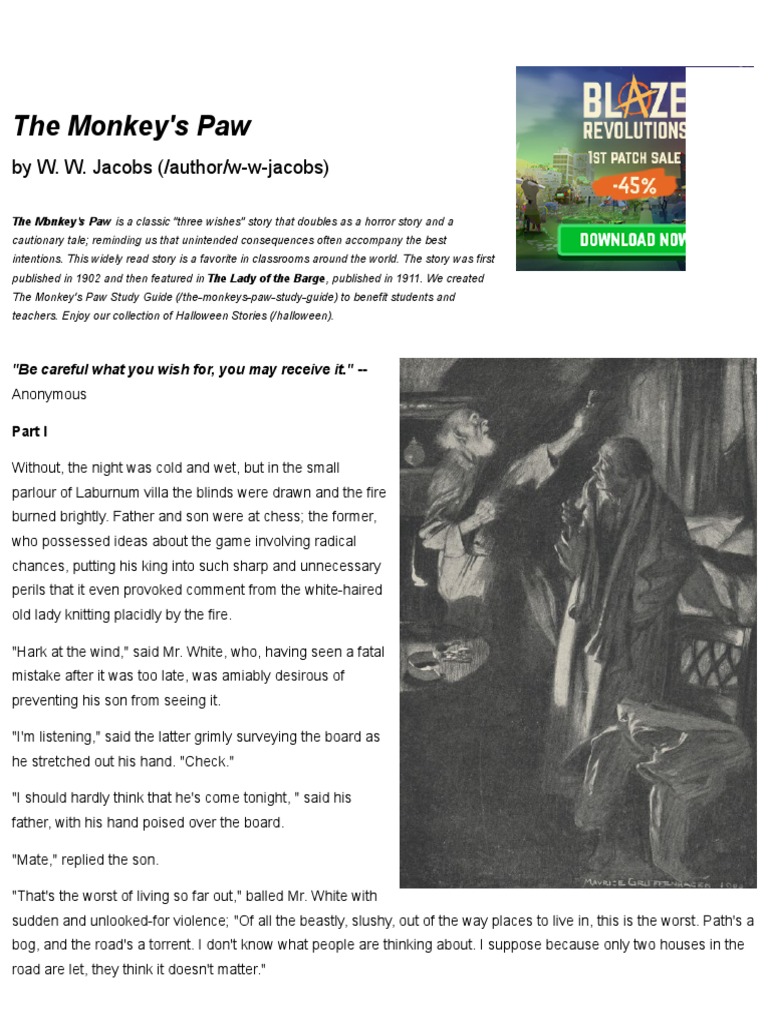 The Monkey's Paw | PDF