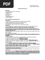 Lab 2-Coulombs Law PhET Simulation Analysis Activity Distance Learning ...