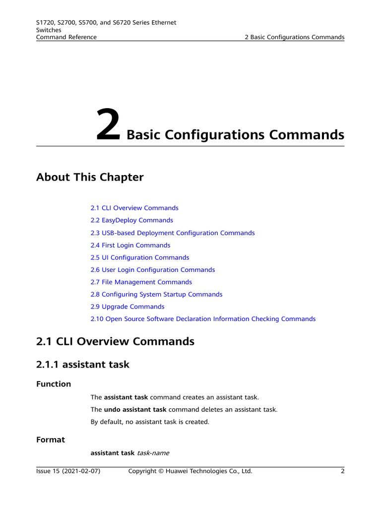 01-02 Basic Configurations Commands | PDF | Computer Network | Command Line Interface