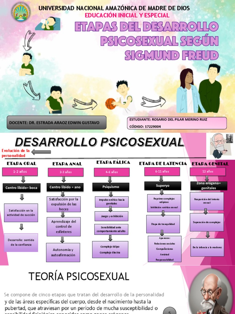 Etapas Del Desarrollo Psicosexual de Sigmund Freud Ok | PDF | Sigmund Freud | Familia Freud