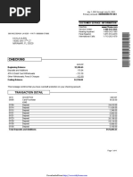 Truist Bank Statement Template - Mbcvirtual (AutoRecovered) | PDF