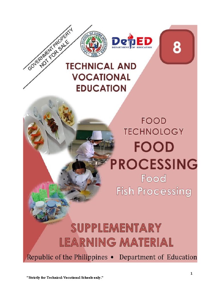 First Grading Food Processing.1 | PDF | Refrigerator | Smoking (Cooking)