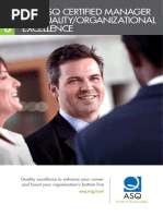 The ASQ Certified Manager of Quality/Organizational Excellence Handbook ...