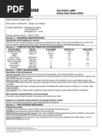 Busted Flourescent Bulb Label | PDF | Waste | Hazardous Waste