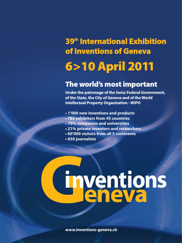 Inventions 2011 EN | PDF | Geneva | Invention