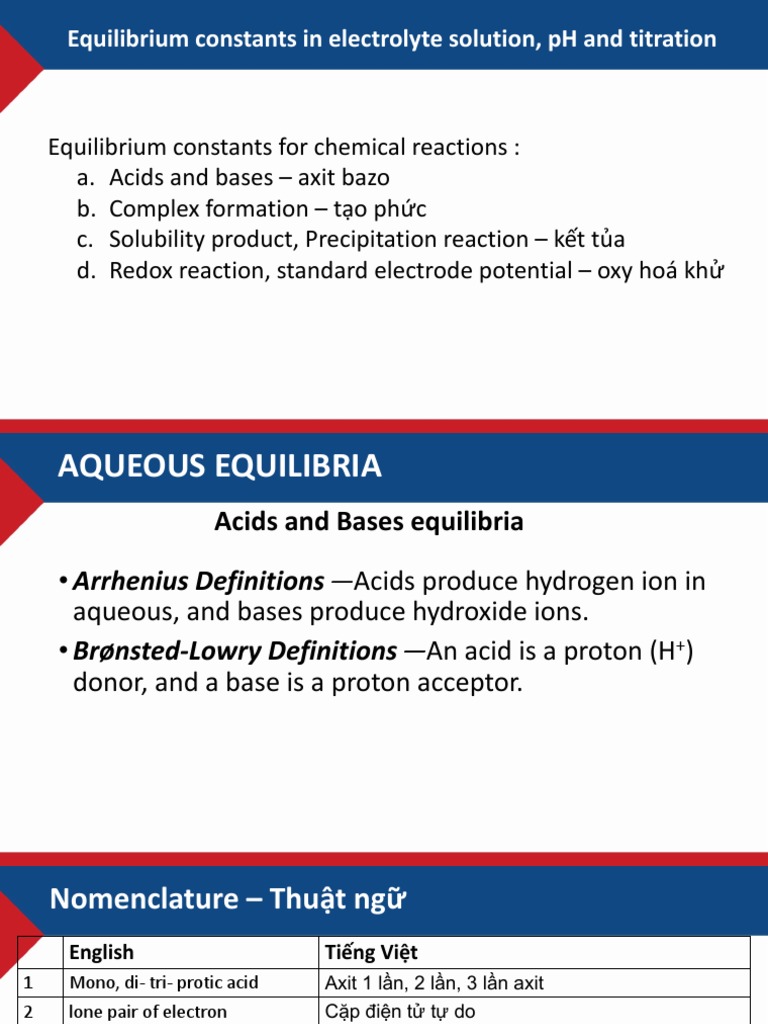 Week 3 & 4. Chemical Equilibria in Solution. Titration | PDF | Buffer Solution | Titration