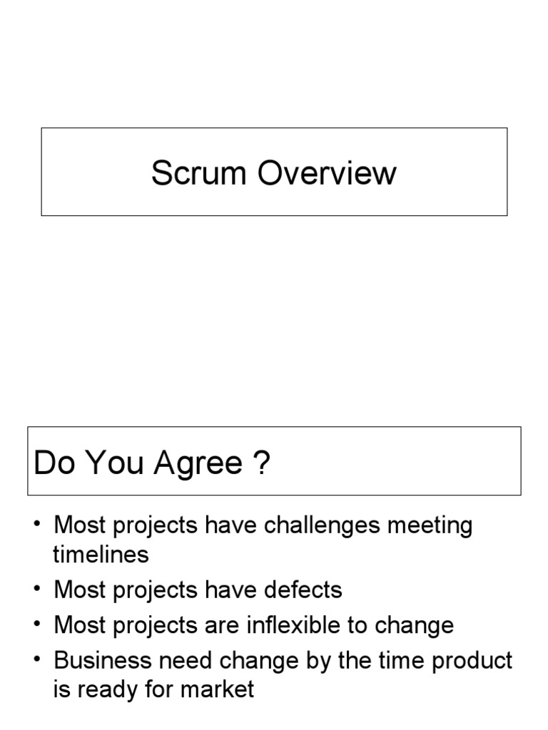Scrum Generic | PDF | Scrum (Software Development) | Information ...