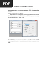 1 - Prosedur Pembuatan Program - Cx-Programmer Dan Cx-Designer | PDF